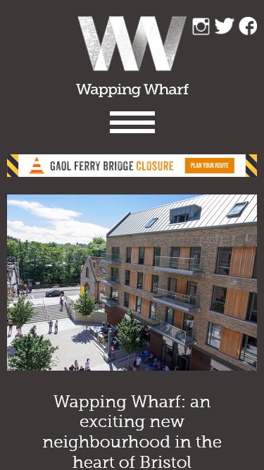 Ray Mortimer Portfolio | Wapping Wharf